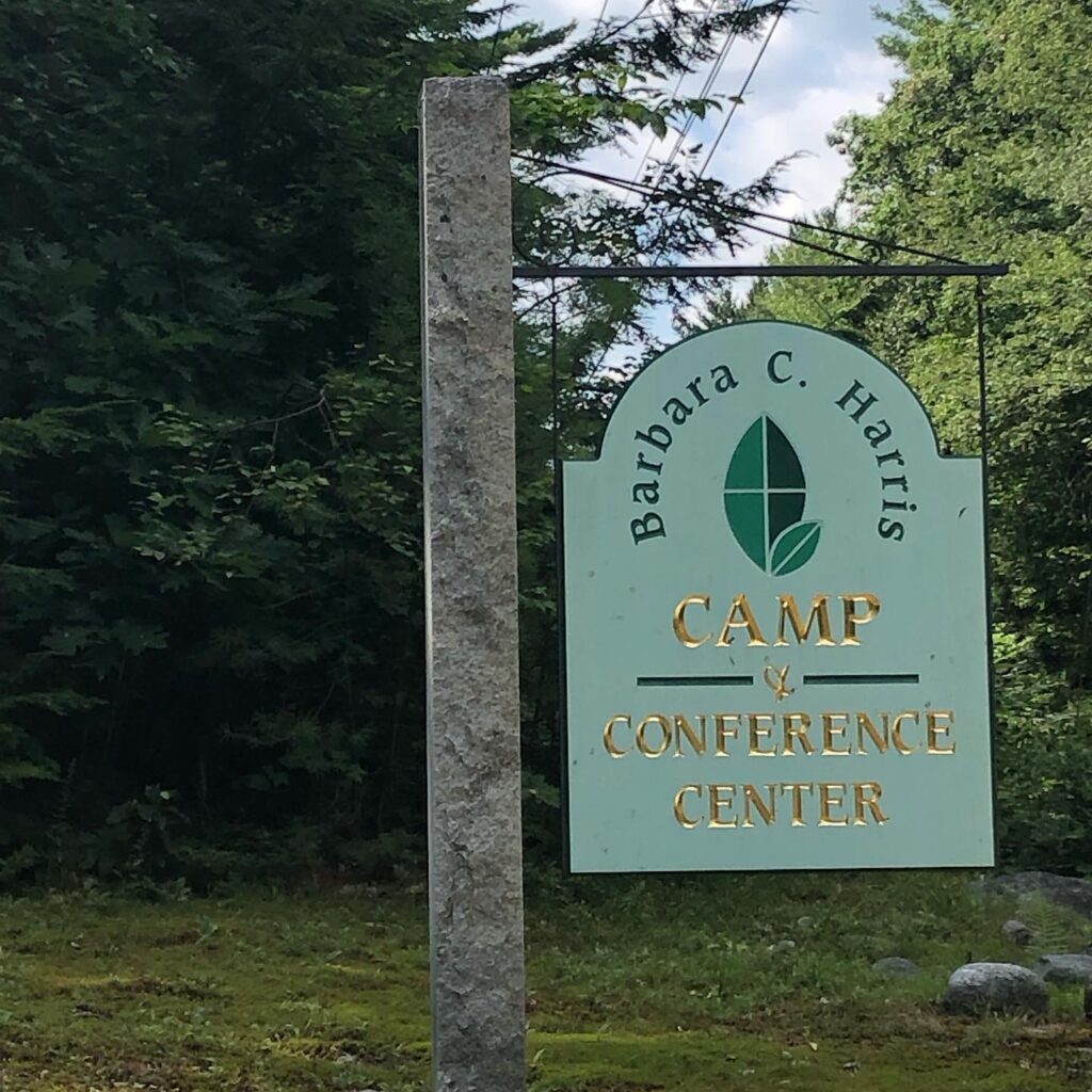 Barbara C Harris sign - Zebra Crossings